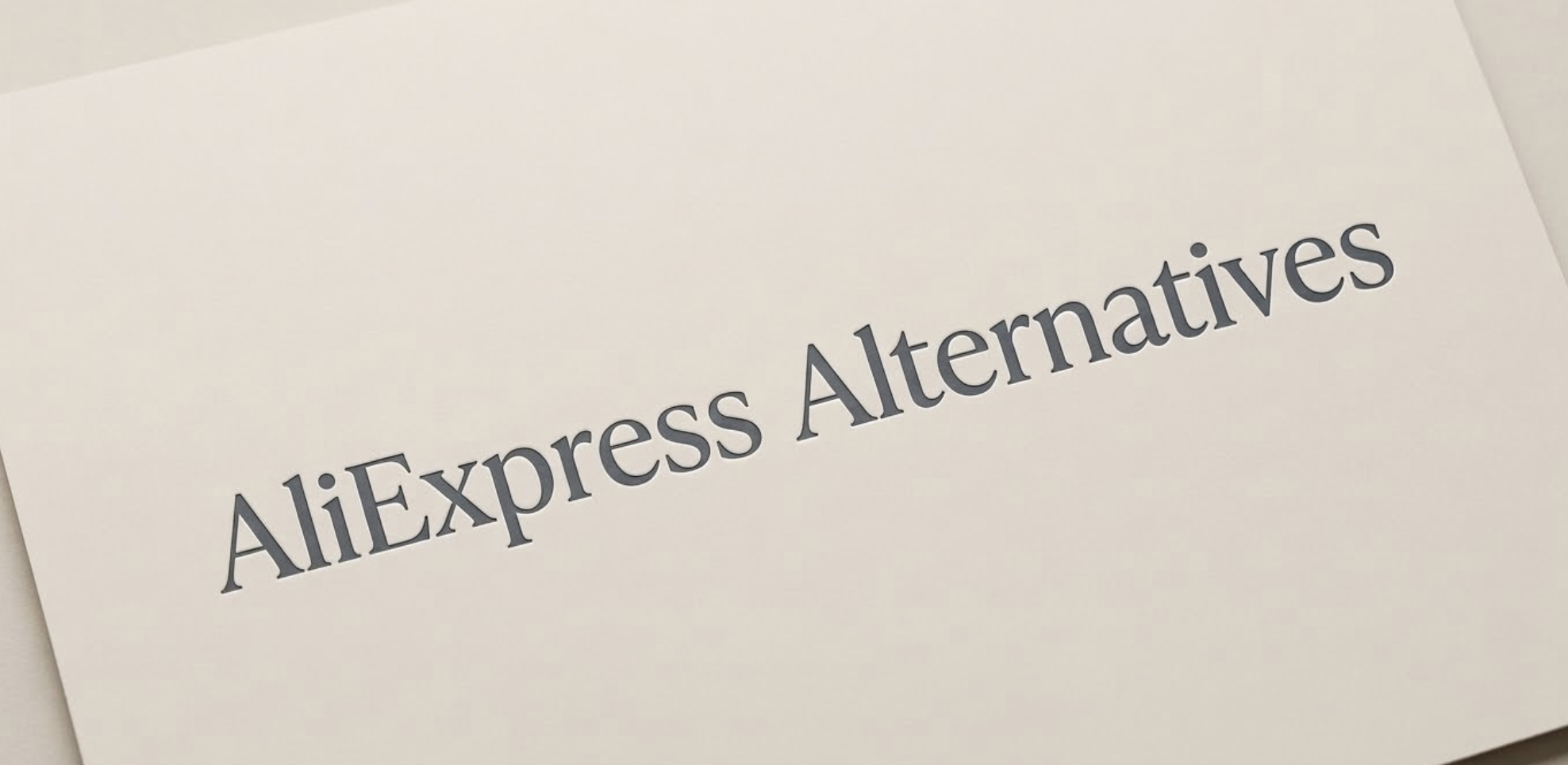 Top AliExpress Alternatives To Know in 2026